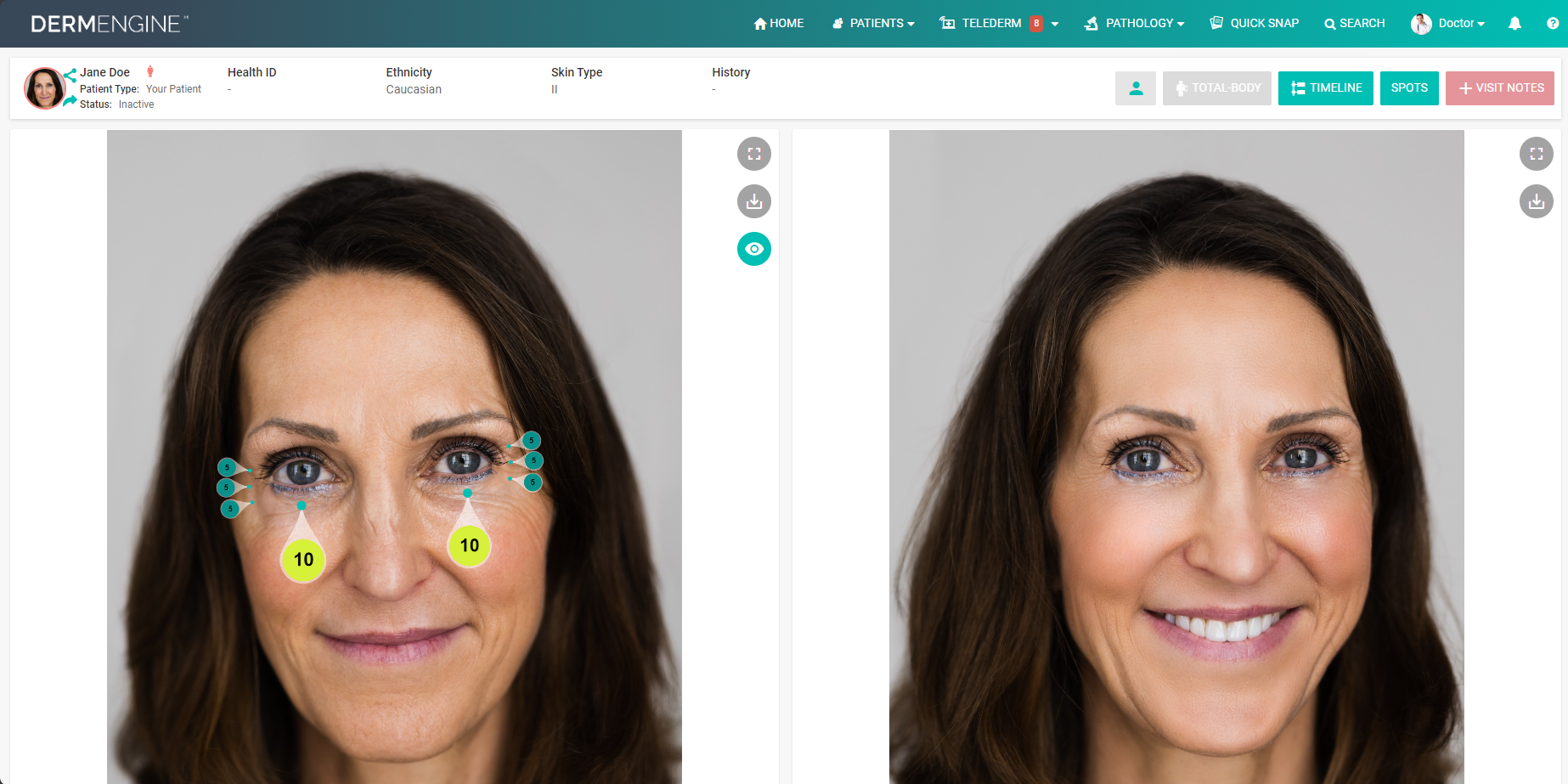 Aesthetics on DermEngine